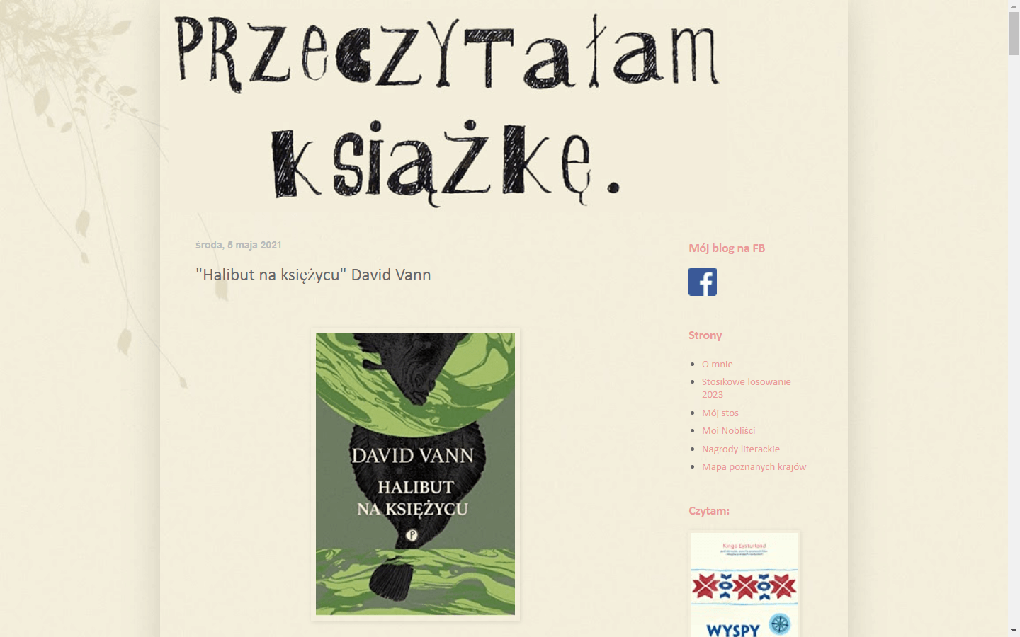 Przeczytałam książkę – „Halibut na księżycu”, David Vann – Wydawnictwo Pauza